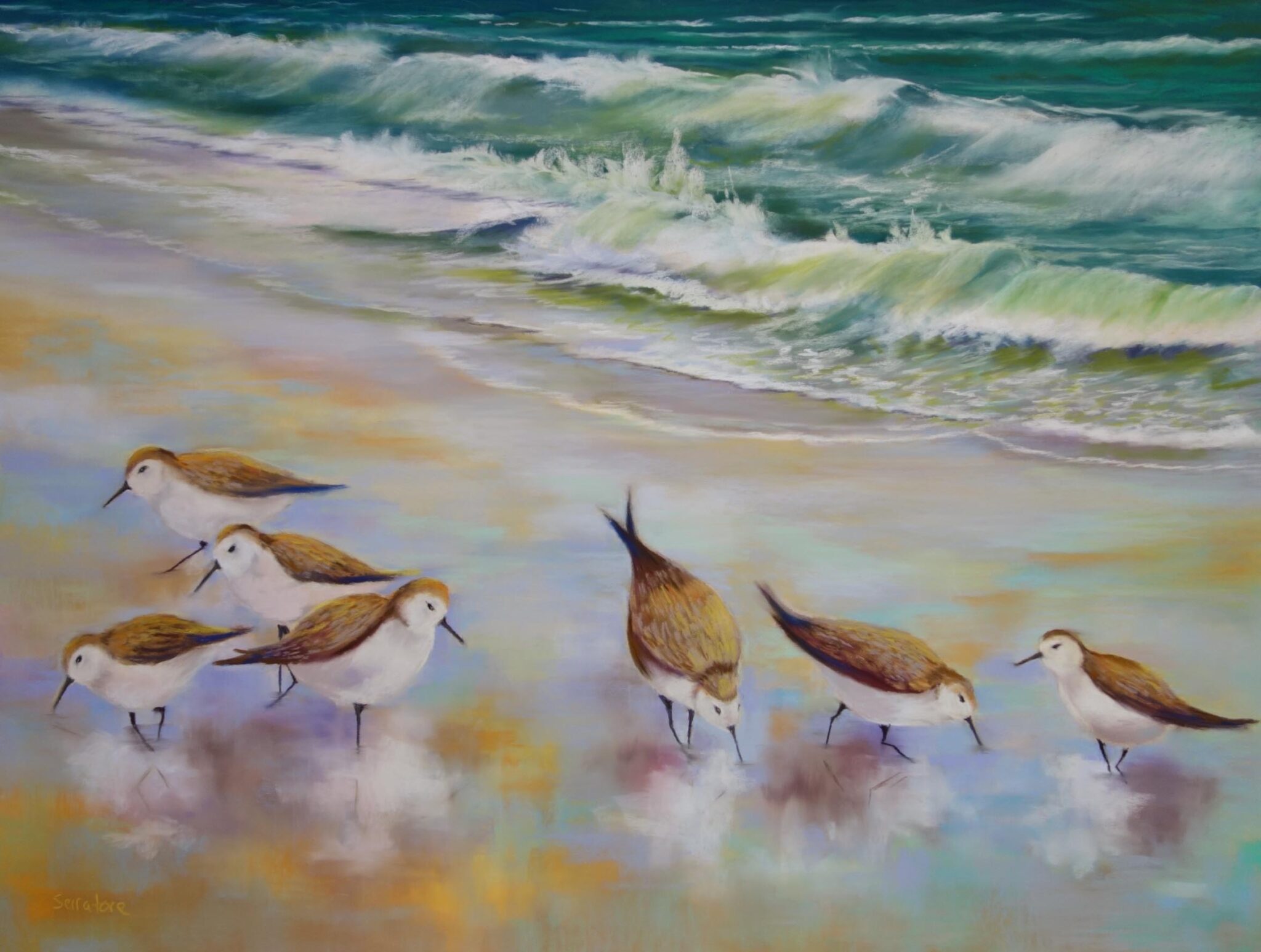 Piper Beach - Serratore Art, Artist Nick Serratore